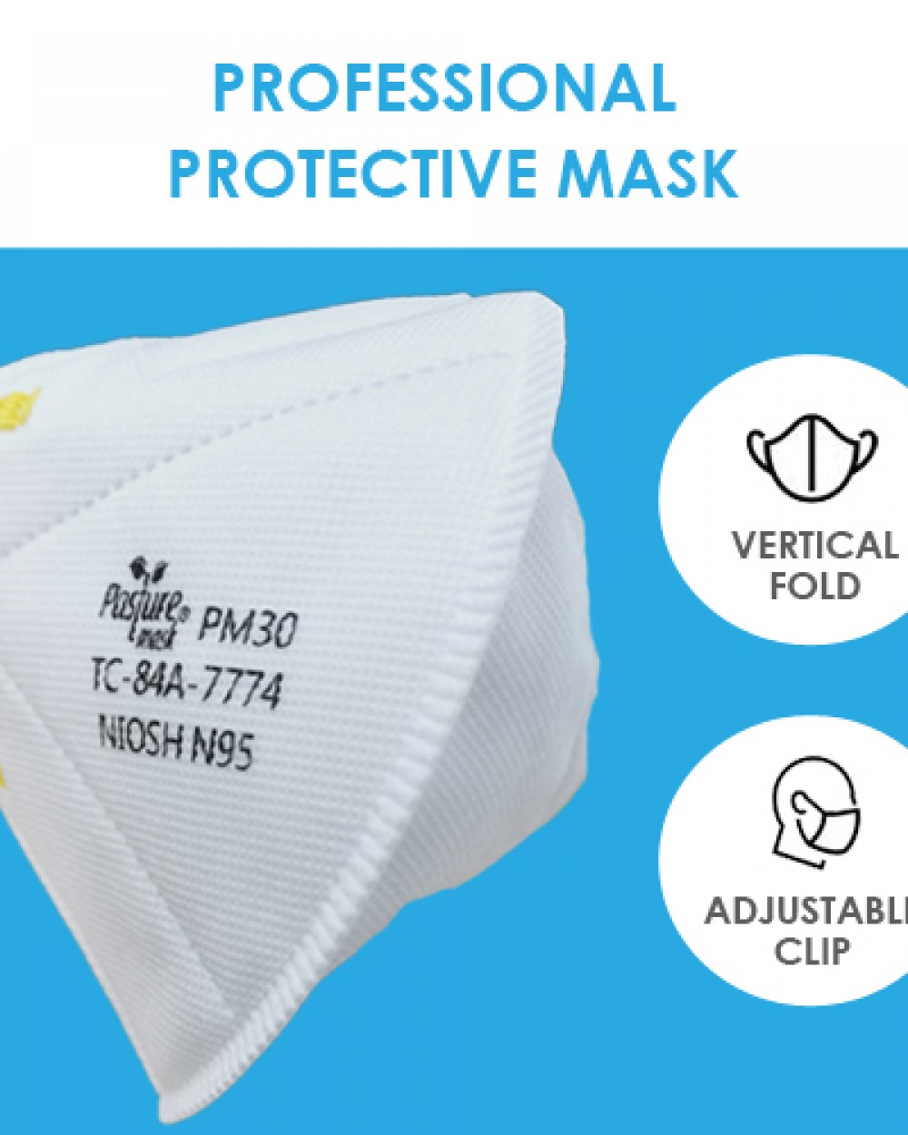 Pasture - N95 PM 30 Respiratory Surgical Face Mask